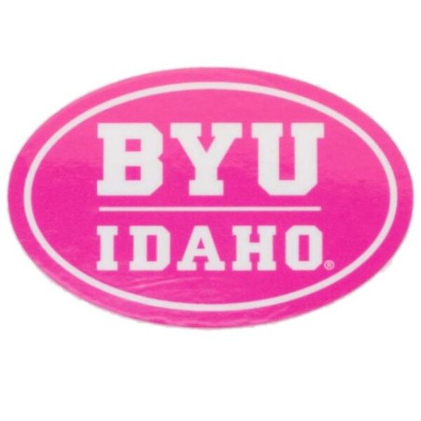 Sticker Euro BYU-Idaho Dizzler 3 Inch