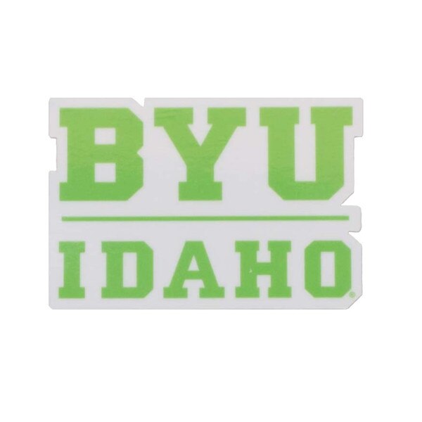 Sticker Stacked BYU-Idaho Dizzler 2 Inch