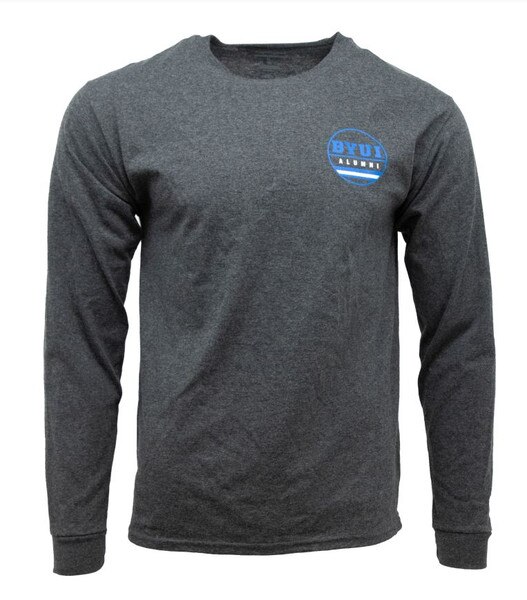 Men's Long Sleeve Tee BYUI Alumni