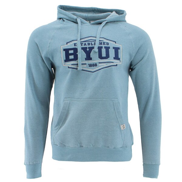 Men's Hood BYUI Embroidered Hexagon Outline