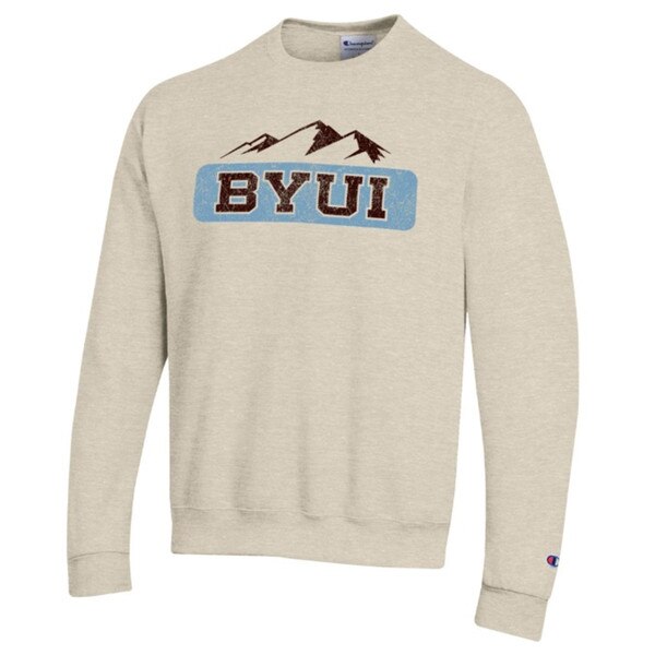 Men's Crew BYUI with Mountain Powerblend