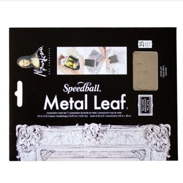 Silver Leaf Sheets 25 Pk
