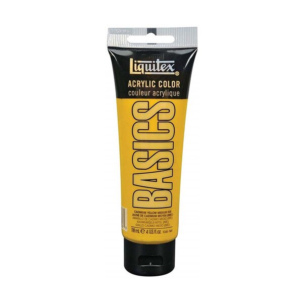 Basics Acrylic Cad Yellow Medium Hue