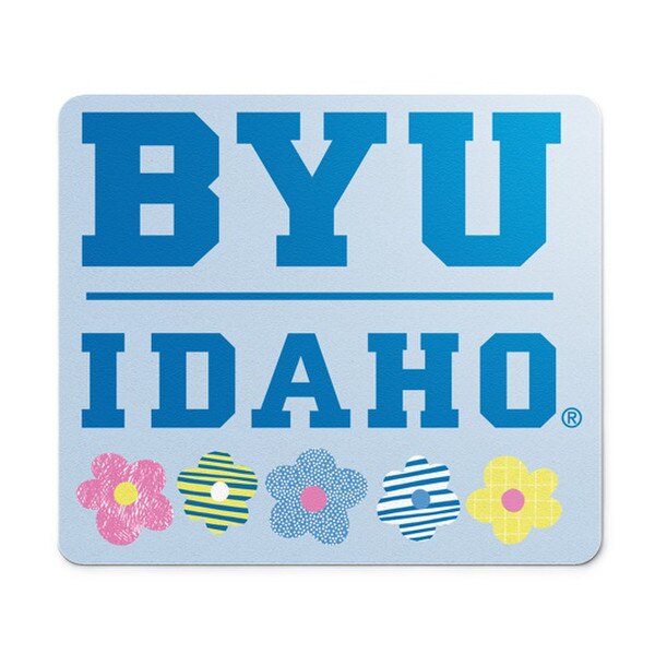 Sticker BYU-Idaho Funky Flowers