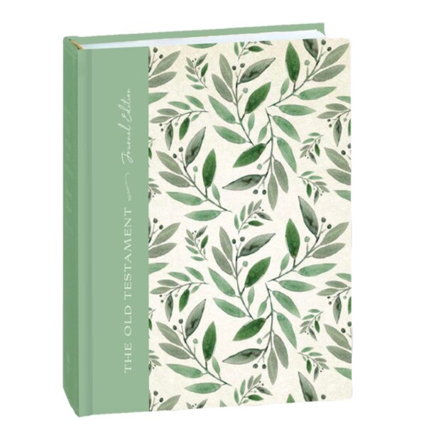 Journal Old Testament Green Floral
