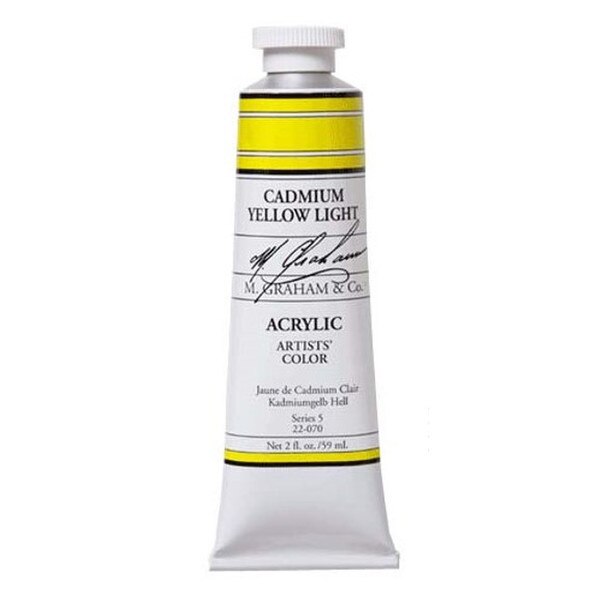 Grm Acrylic Cad Yellow Light 2 oz 60 ml (C)