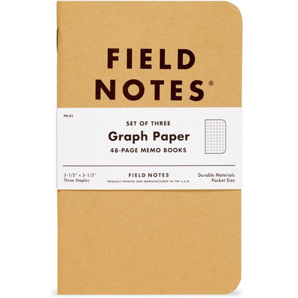 Journal Original Kraft 3 Pack Graph